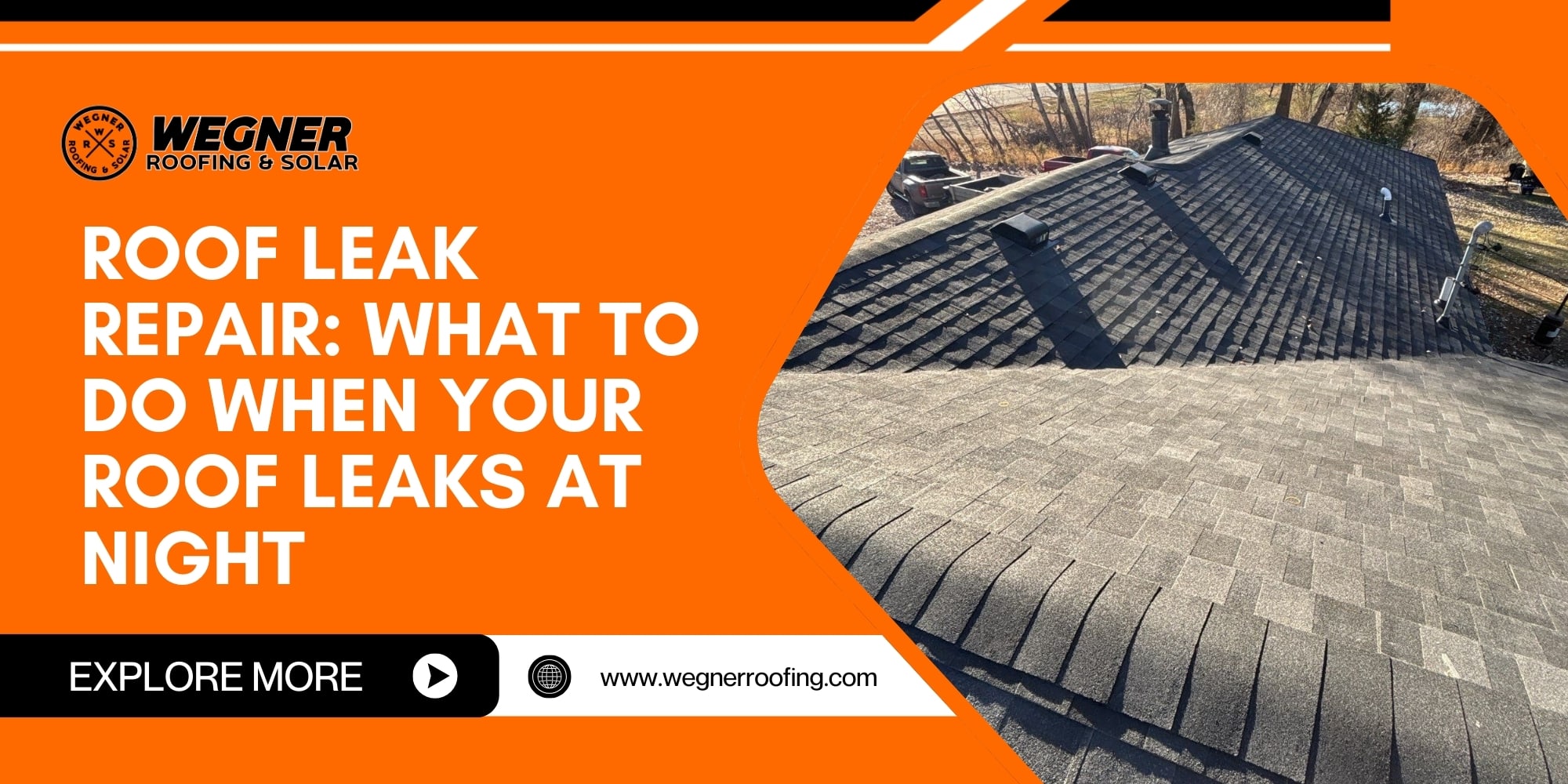 Roof Leak Repair: What to Do When Your Roof Leaks at Night